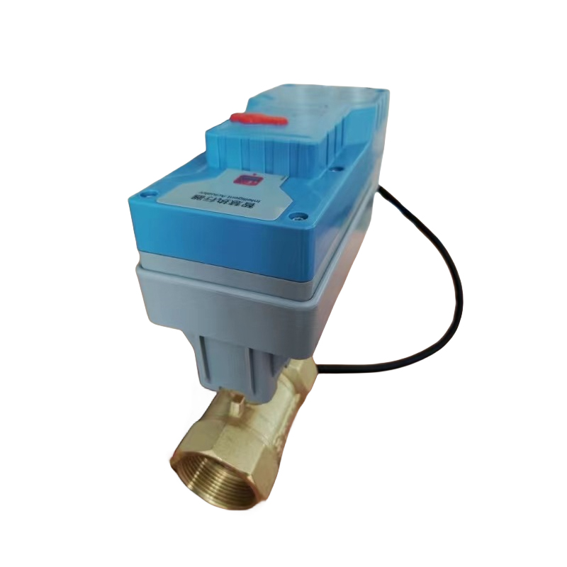 24V Modulating Electric Ball Valve For Chiller Water And FCU