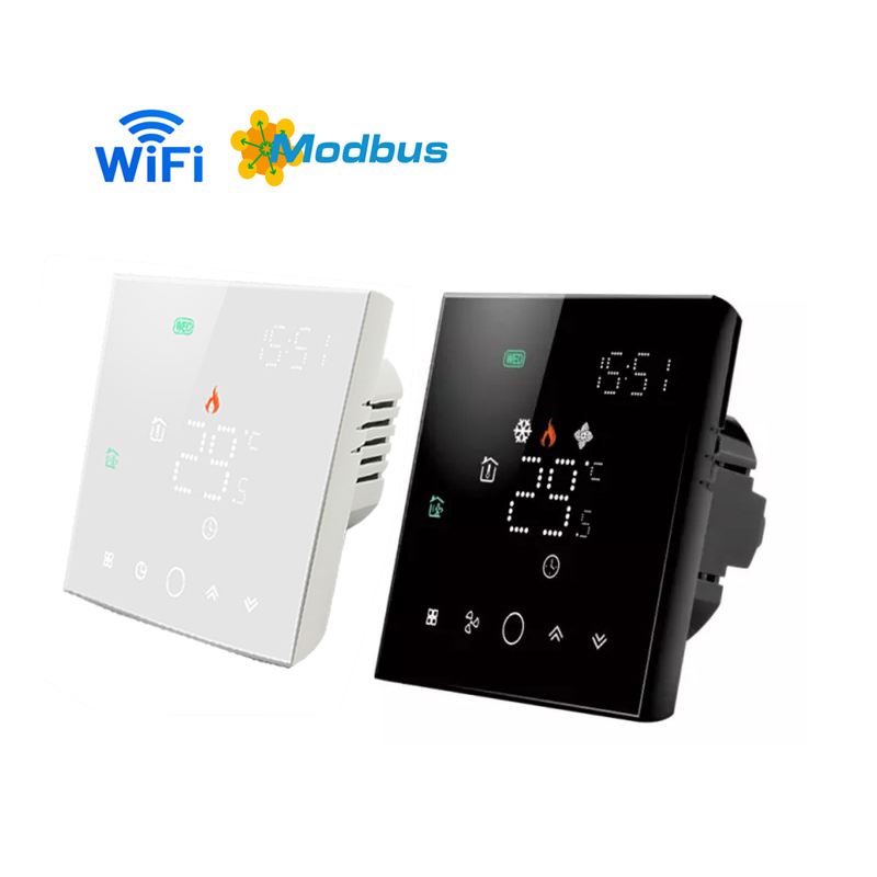 Smart Thermostat with Wi-Fi & Modbus – Dual Communication for Flexible ...